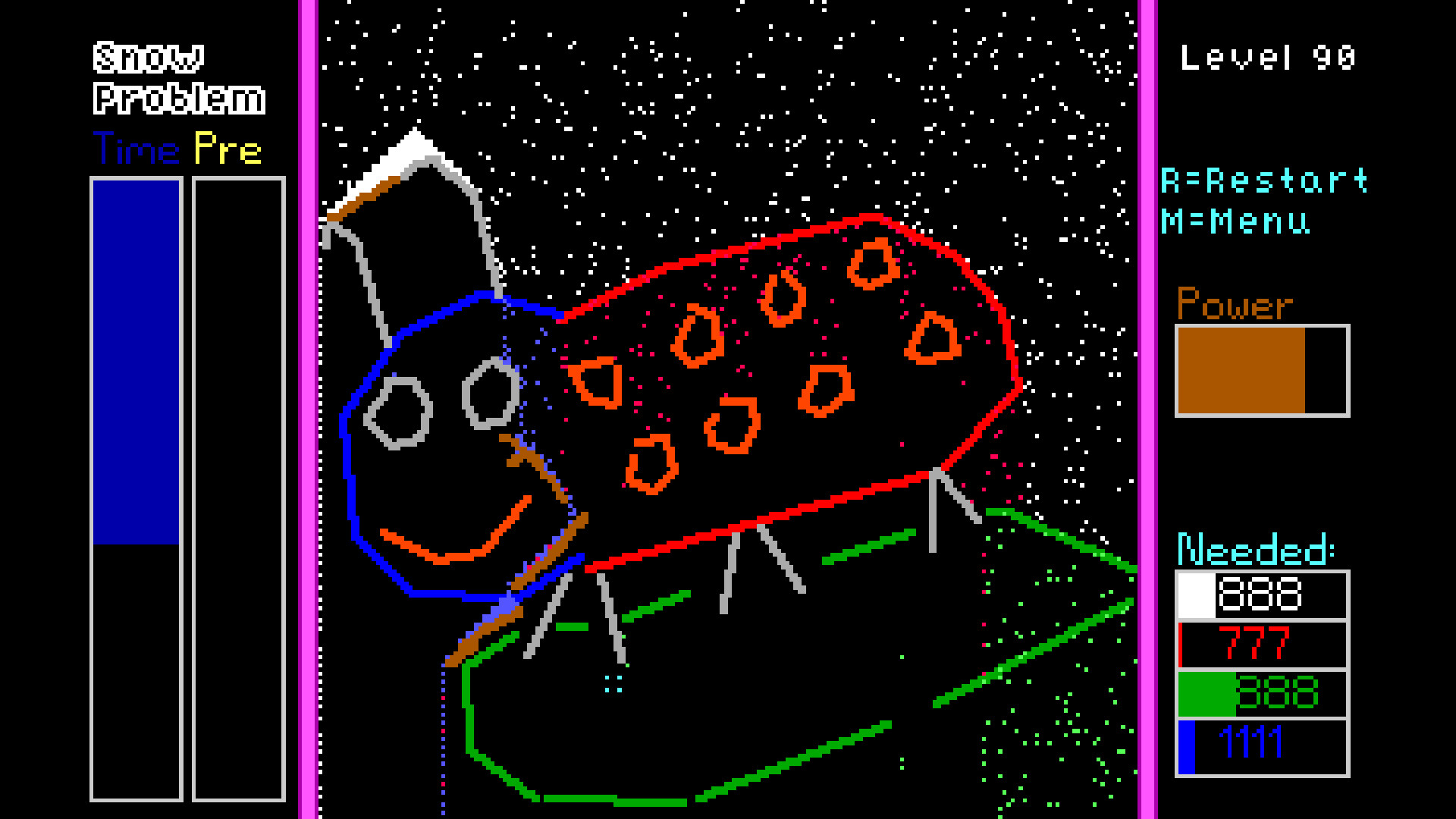 Snow Problem on Steam