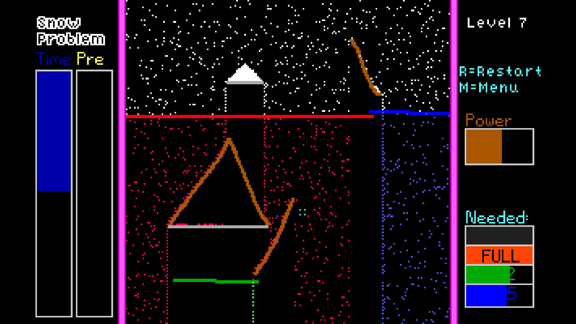 Snow Problem on Steam