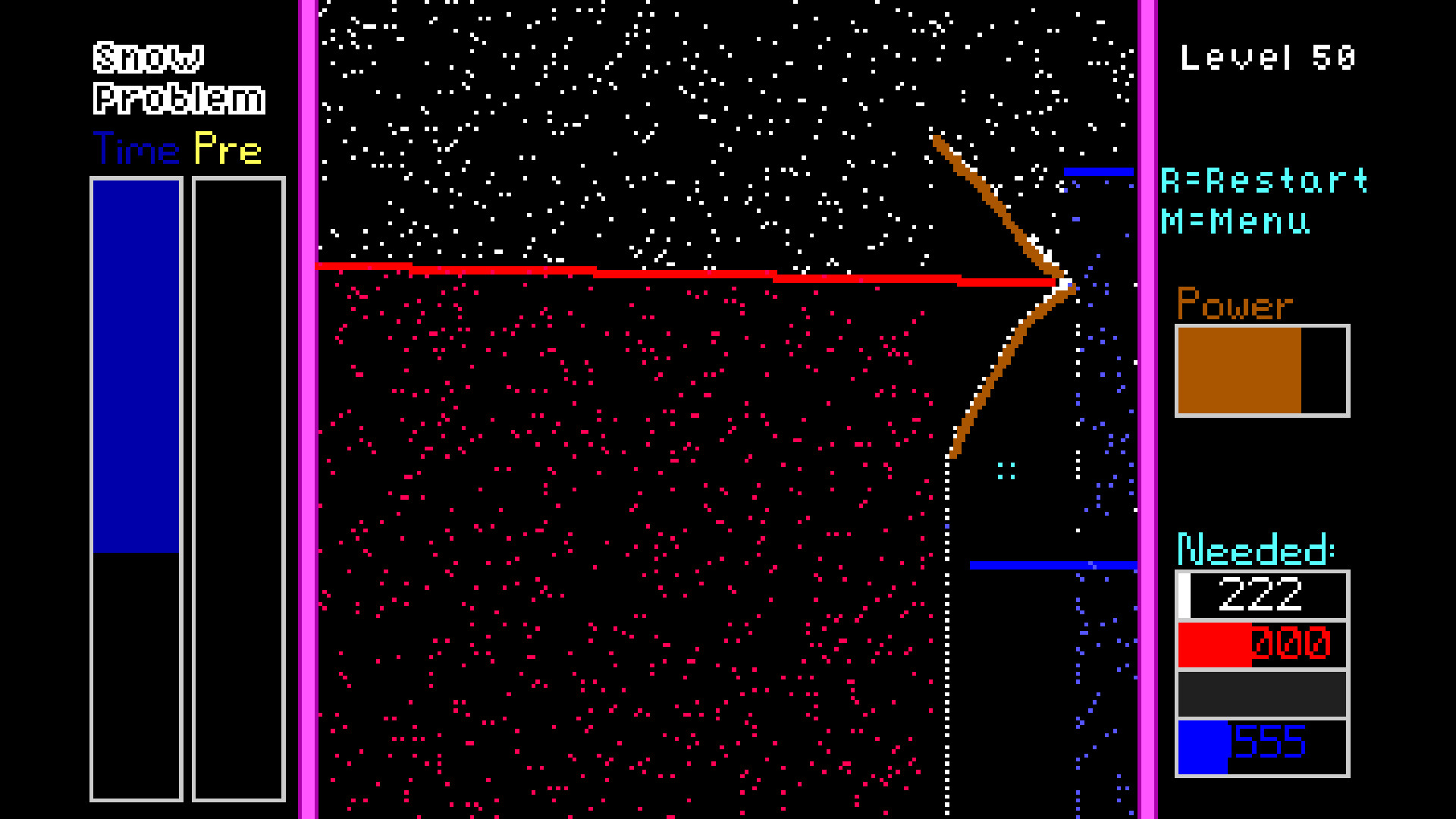 Snow Problem on Steam