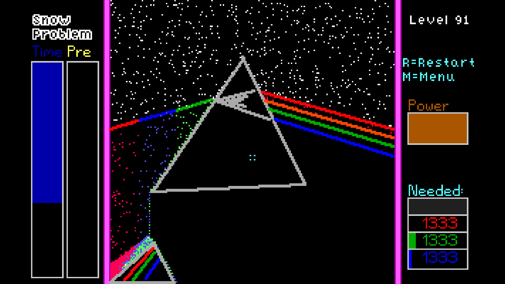 Snow Problem on Steam