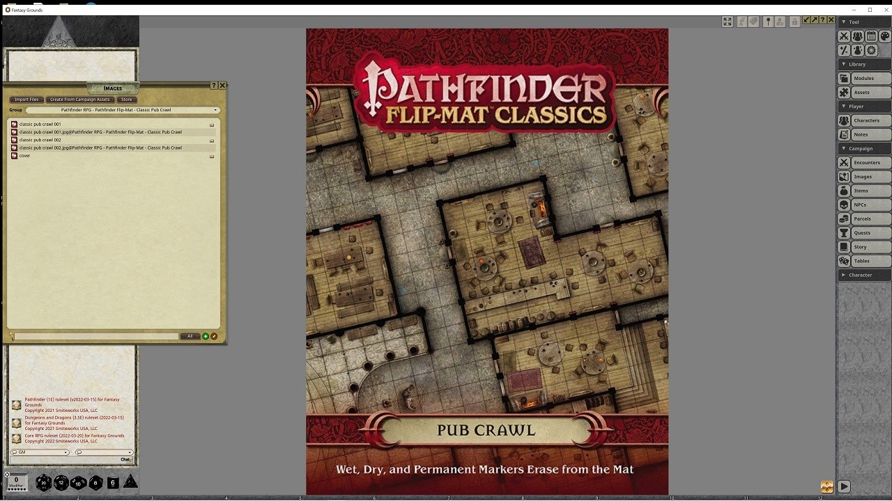 Save 25 On Fantasy Grounds Pathfinder Rpg Pathfinder Flip Mat