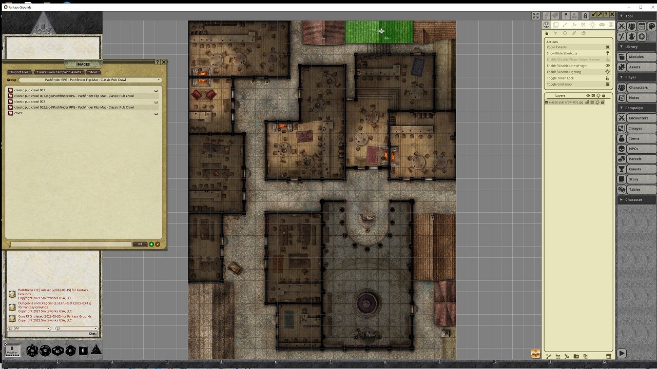 Save 25 On Fantasy Grounds Pathfinder Rpg Pathfinder Flip Mat