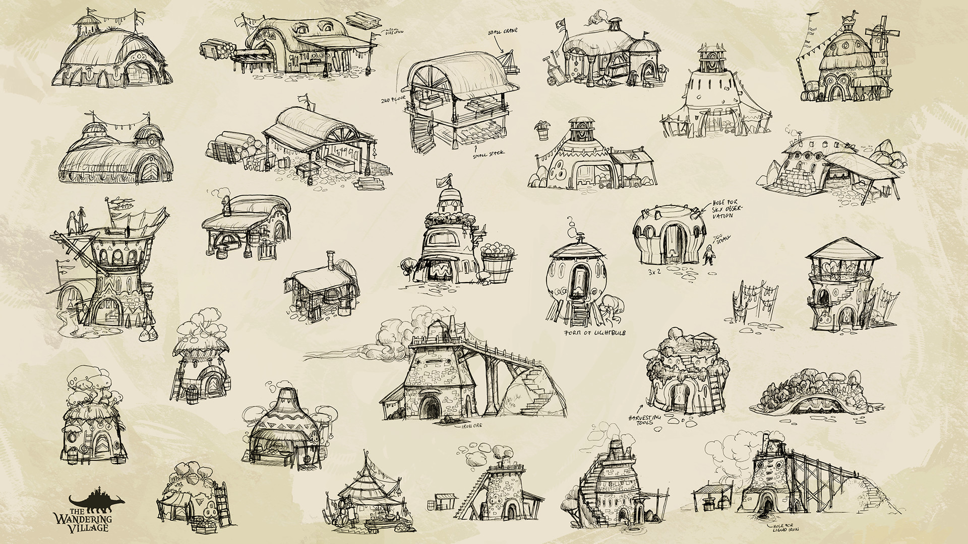 The Wandering Village: Artbook, Wallpapers and Goodies Pack on Steam