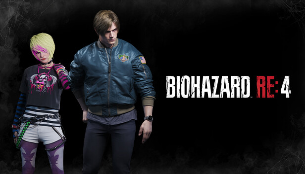 Steam：BIOHAZARD RE:4 コスチューム 「レオン/アシュリー・CASUAL」