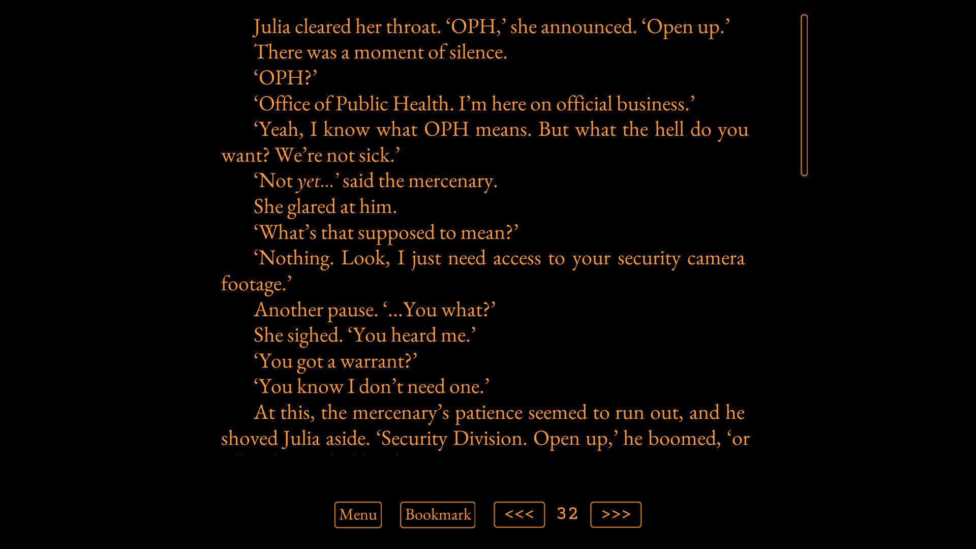 Absolution’s Apple on Steam