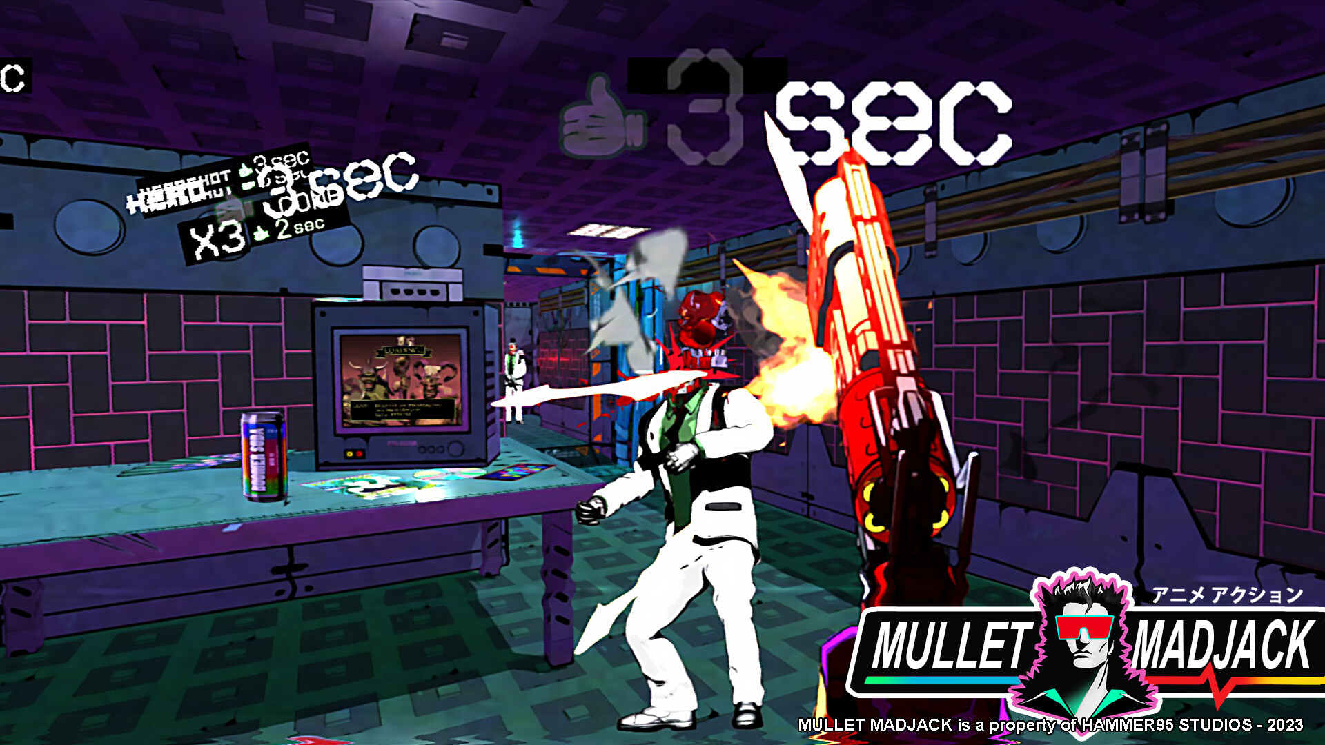 MULLET MAD JACK game revenue and stats on Steam – Steam Marketing Tool
