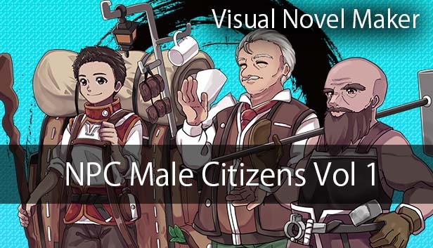 Visual Novel Maker - NPC Male Citizens Vol.1 on Steam