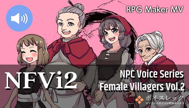 RPG Maker MV - NPC Female Villagers Vol.2 on Steam