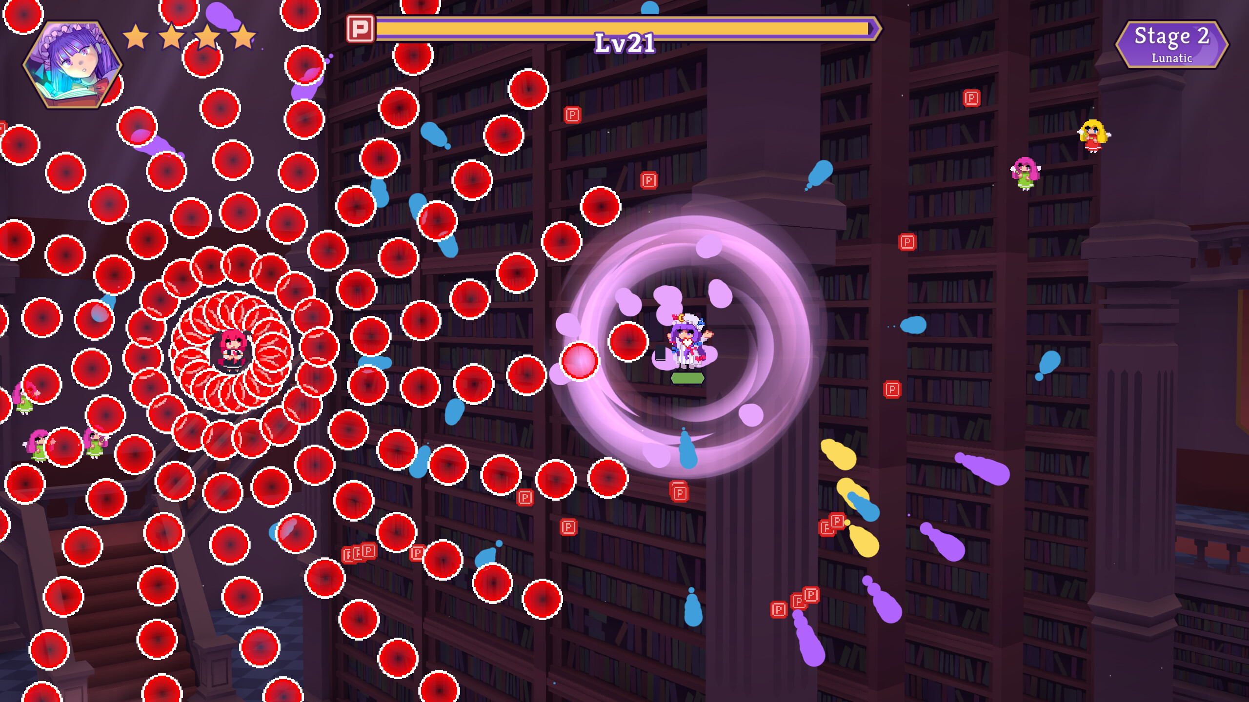 I made a "Survivors" Touhou fan game : r/touhou