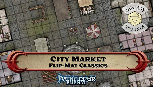 Fantasy Grounds - Pathfinder RPG - Pathfinder Flip-Mat - Classic City ...