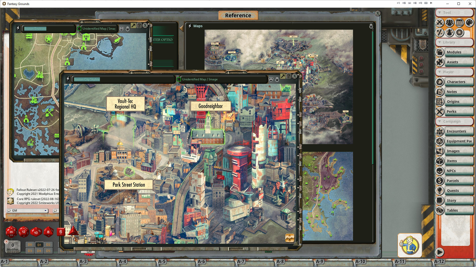 Fantasy Grounds Fallout Rpg Gamemasters Toolkit On Steam