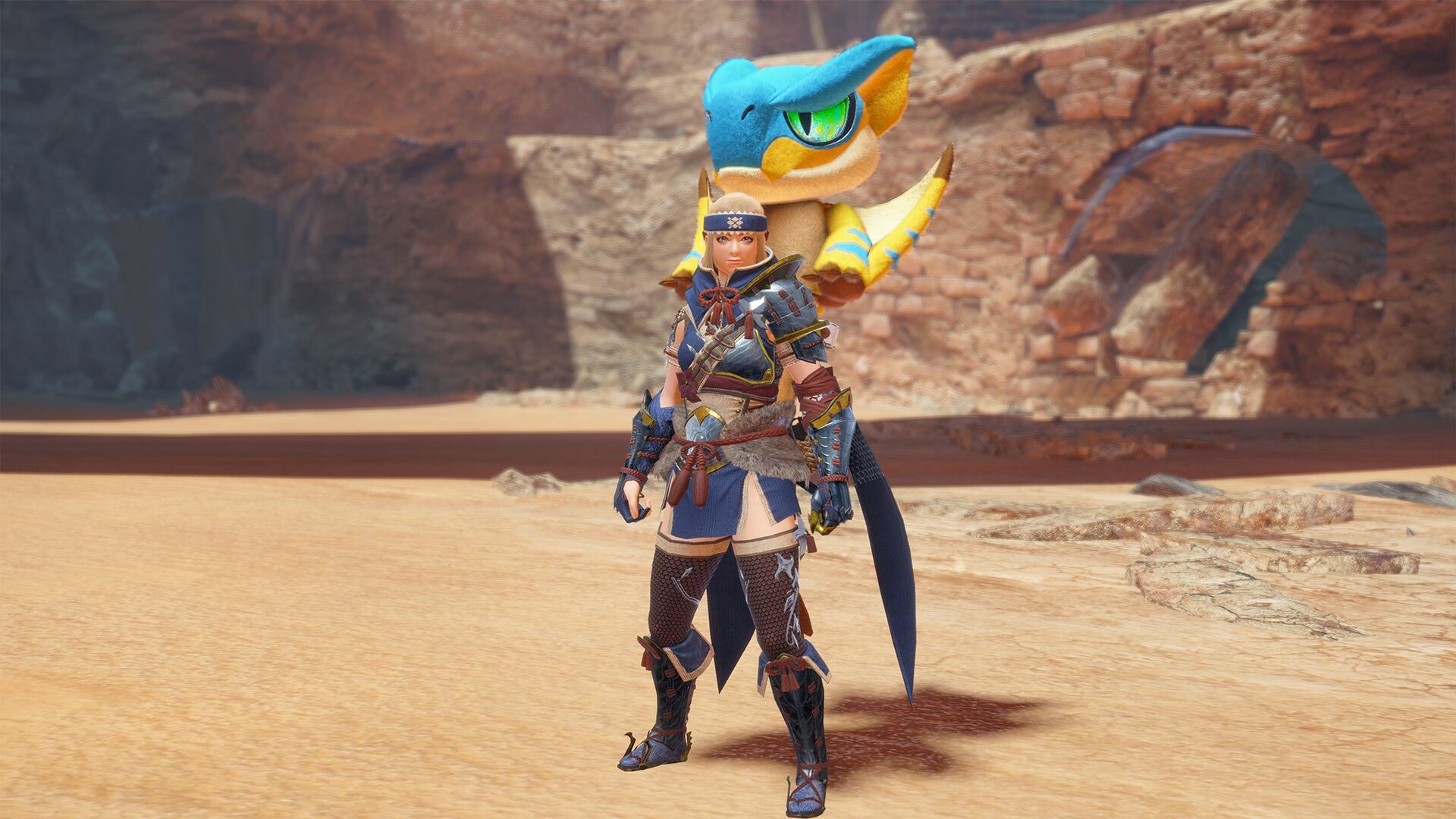 Monster Hunter Rise Stuffed Tigrex Hunter Layered Weapon Hunting
