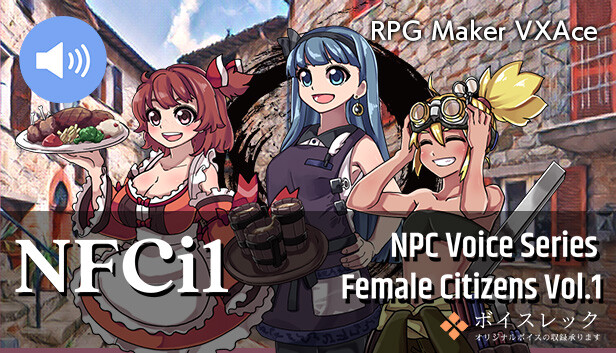 Save 20% on RPG Maker VX Ace - NPC Female Citizens Vol.1 on Steam