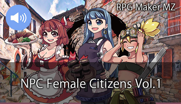 RPG Maker MZ - NPC Female Citizens Vol.1 on Steam