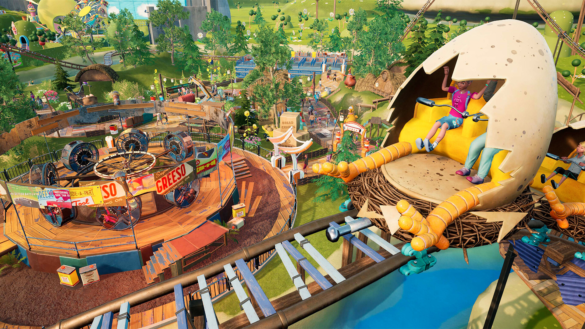 Park Beyond - Chicken Run: Dawn of the Nugget - Theme World on Steam