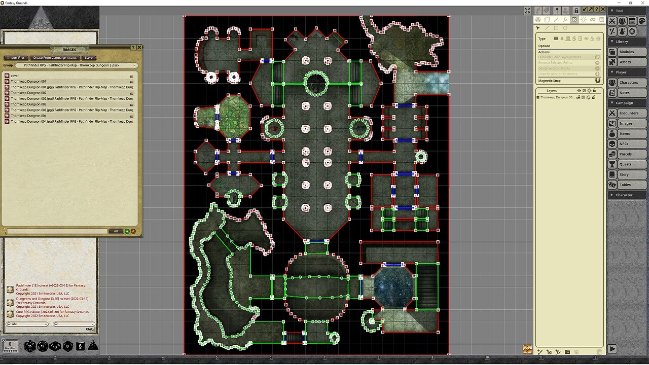 Fantasy Grounds Pathfinder Rpg Pathfinder Flip Mat Thornkeep