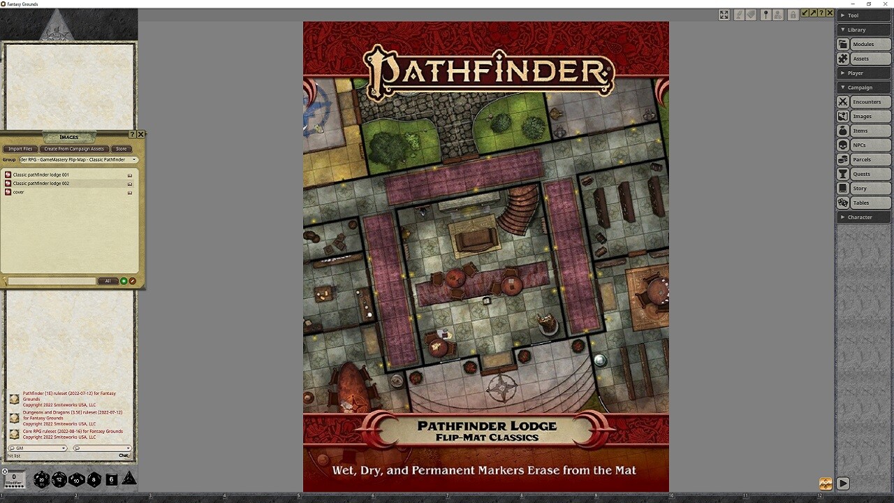 Save 25 On Fantasy Grounds Pathfinder Rpg Gamemastery Flip Mat