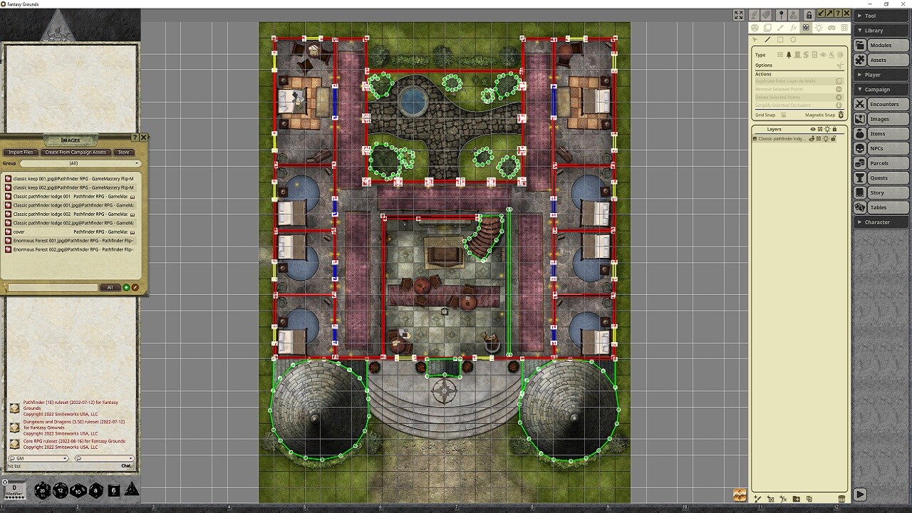 Save 25 On Fantasy Grounds Pathfinder Rpg Gamemastery Flip Mat