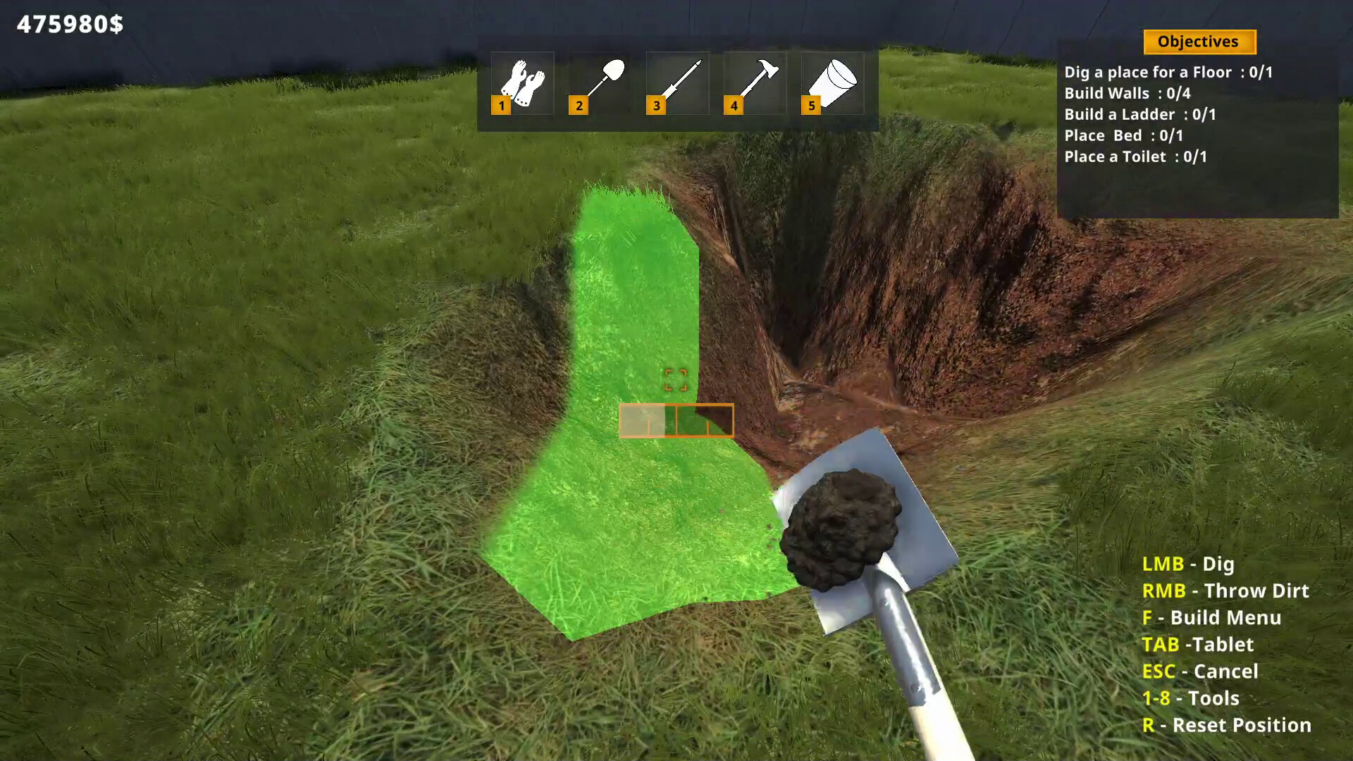 Bunker Builder Simulator: Prologue on Steam