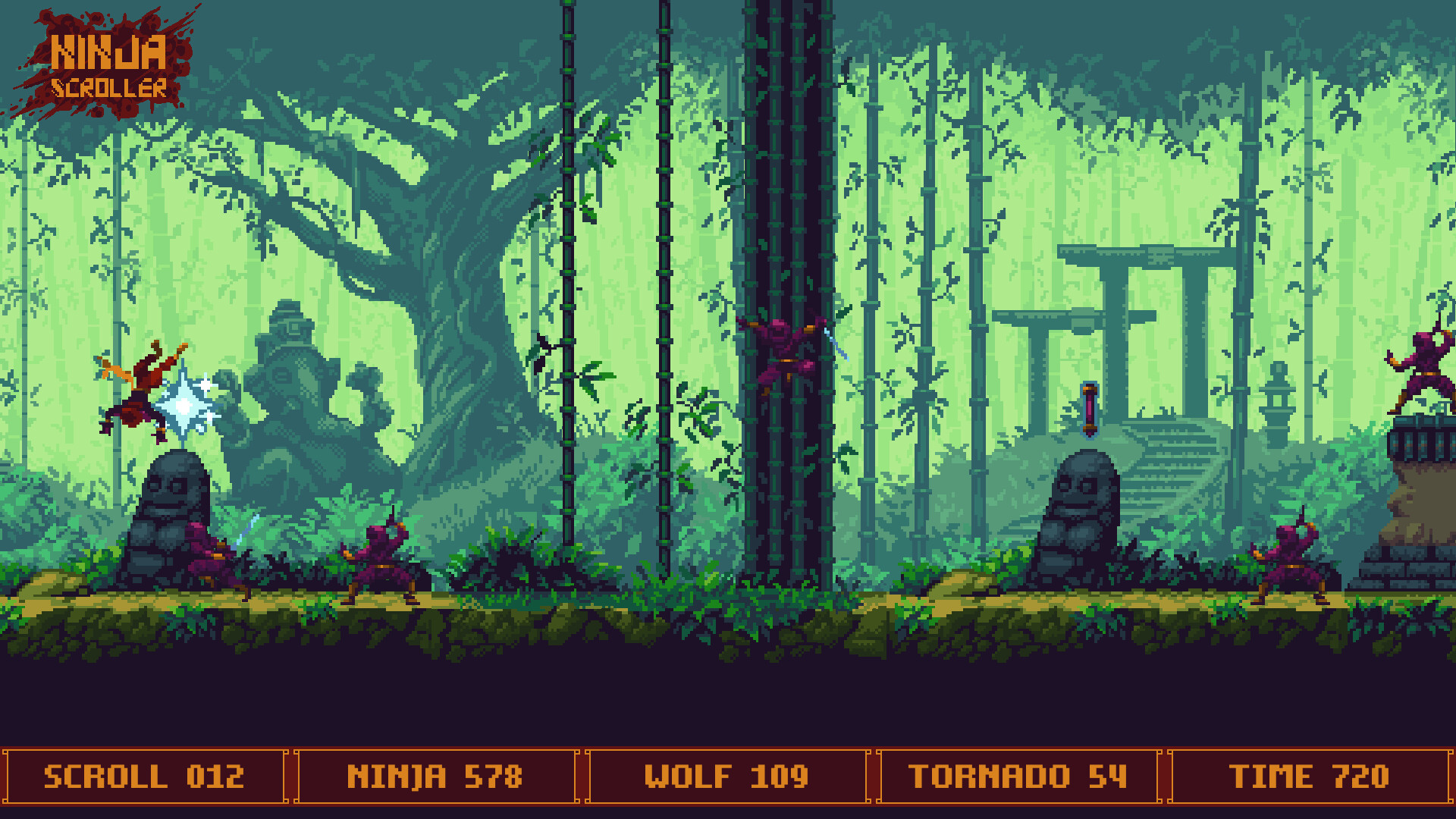 Ninja Scroller on Steam