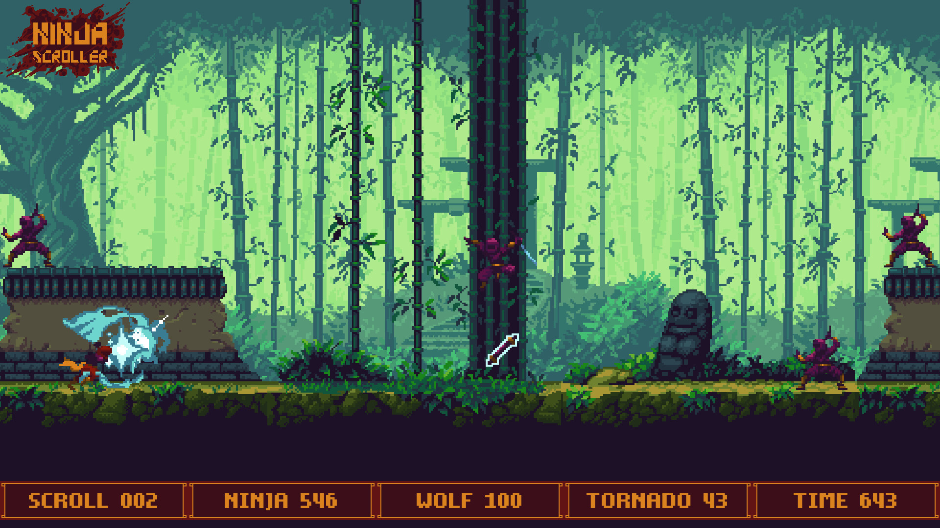 Ninja Scroller on Steam