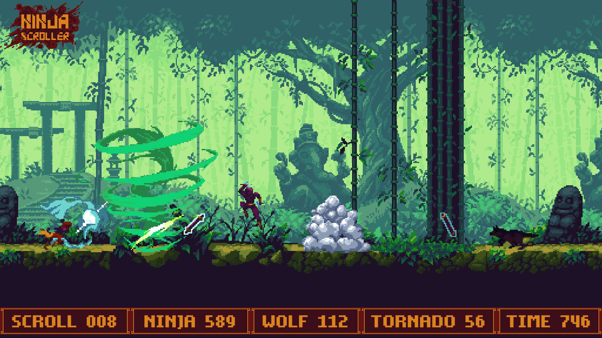 Ninja Scroller on Steam