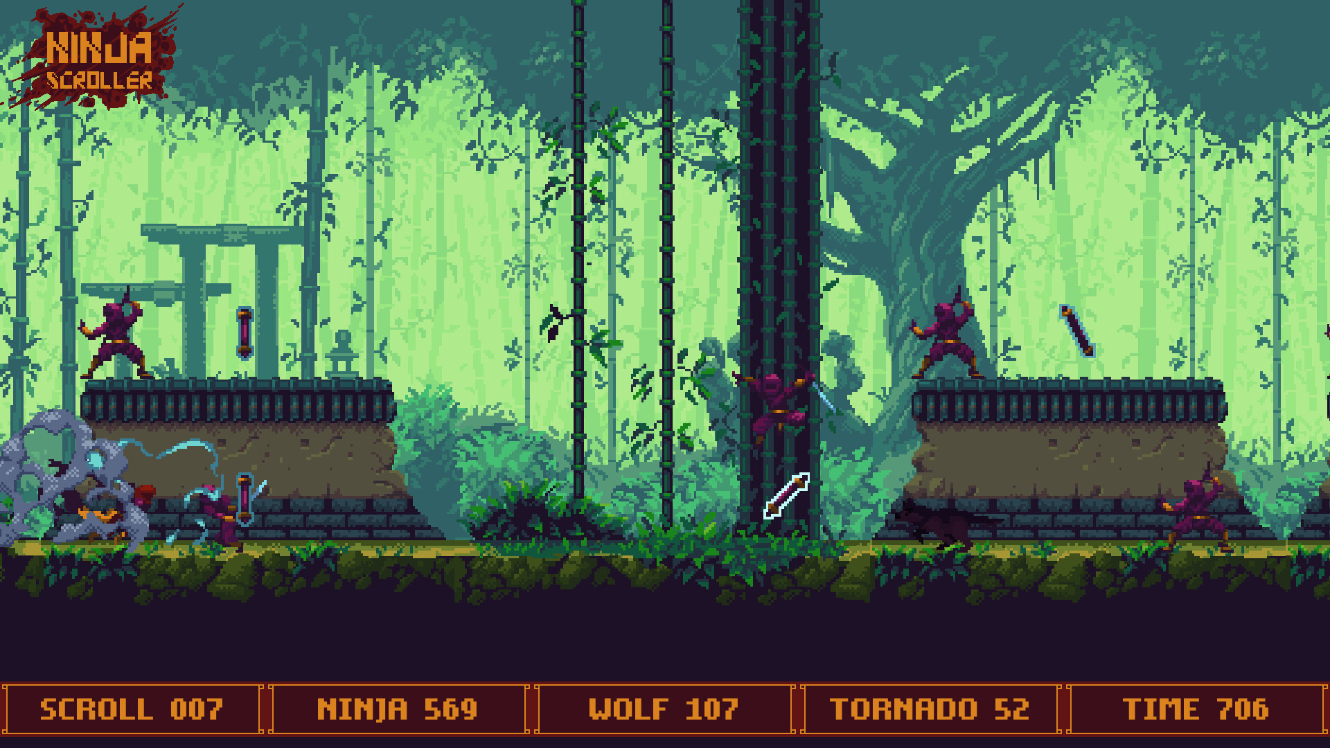 Ninja Scroller on Steam