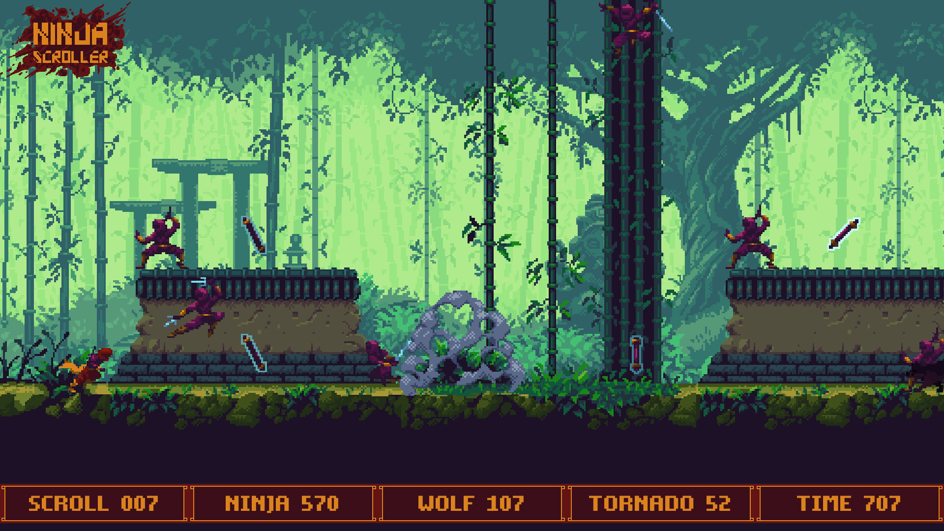 Ninja Scroller on Steam