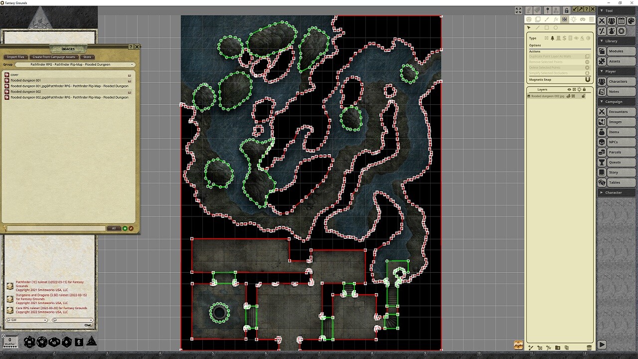 Fantasy Grounds Pathfinder Rpg Pathfinder Flip Mat Flooded