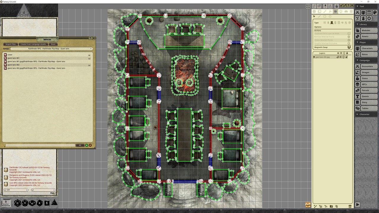 Fantasy Grounds Pathfinder Rpg Pathfinder Flip Mat Giant Lairs On