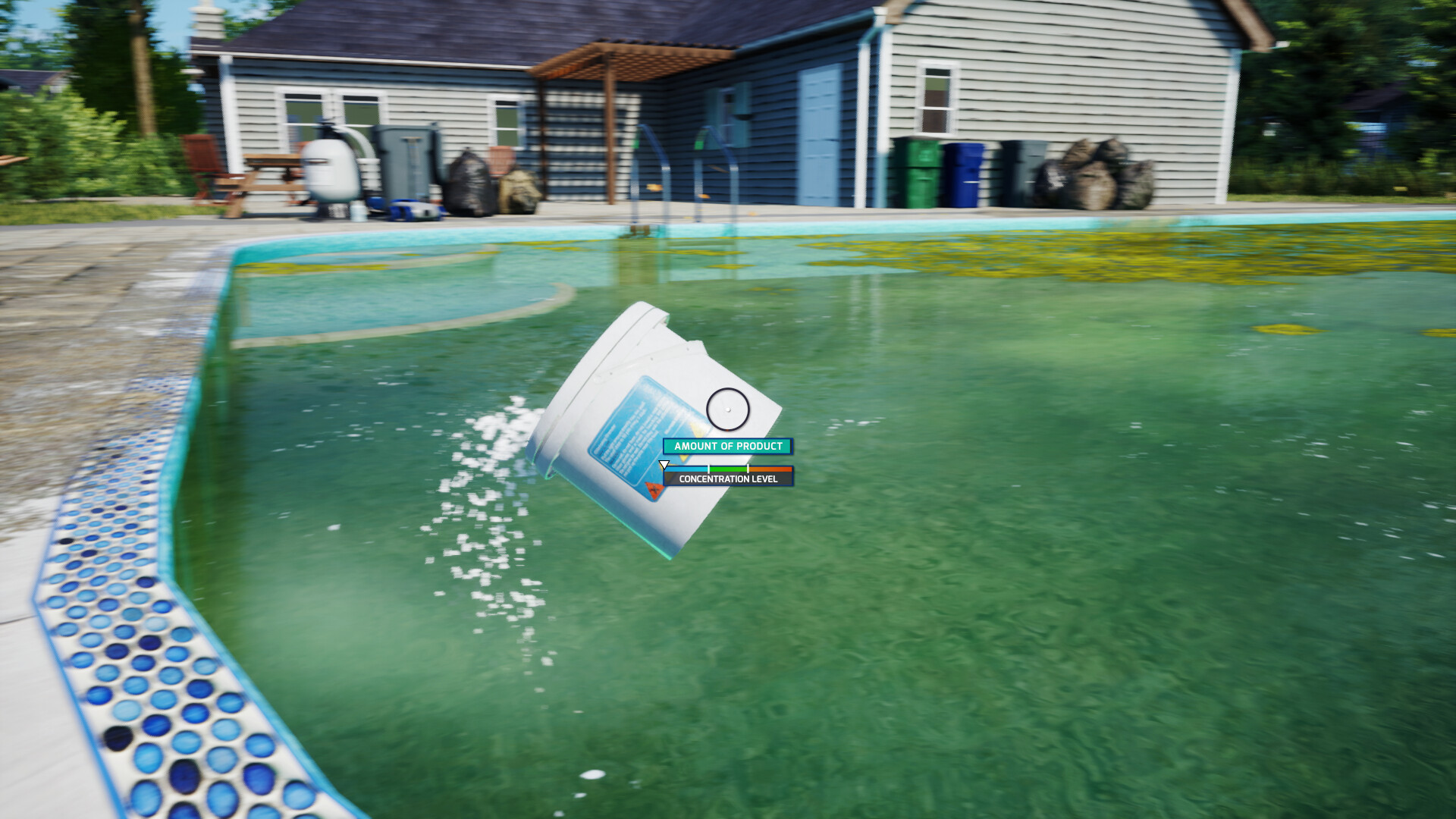Pool Cleaning Simulator · 스팀
