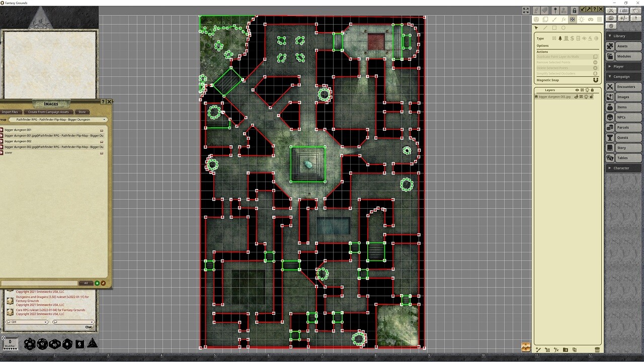 Fantasy Grounds Pathfinder Rpg Pathfinder Flip Mat Bigger Dungeon