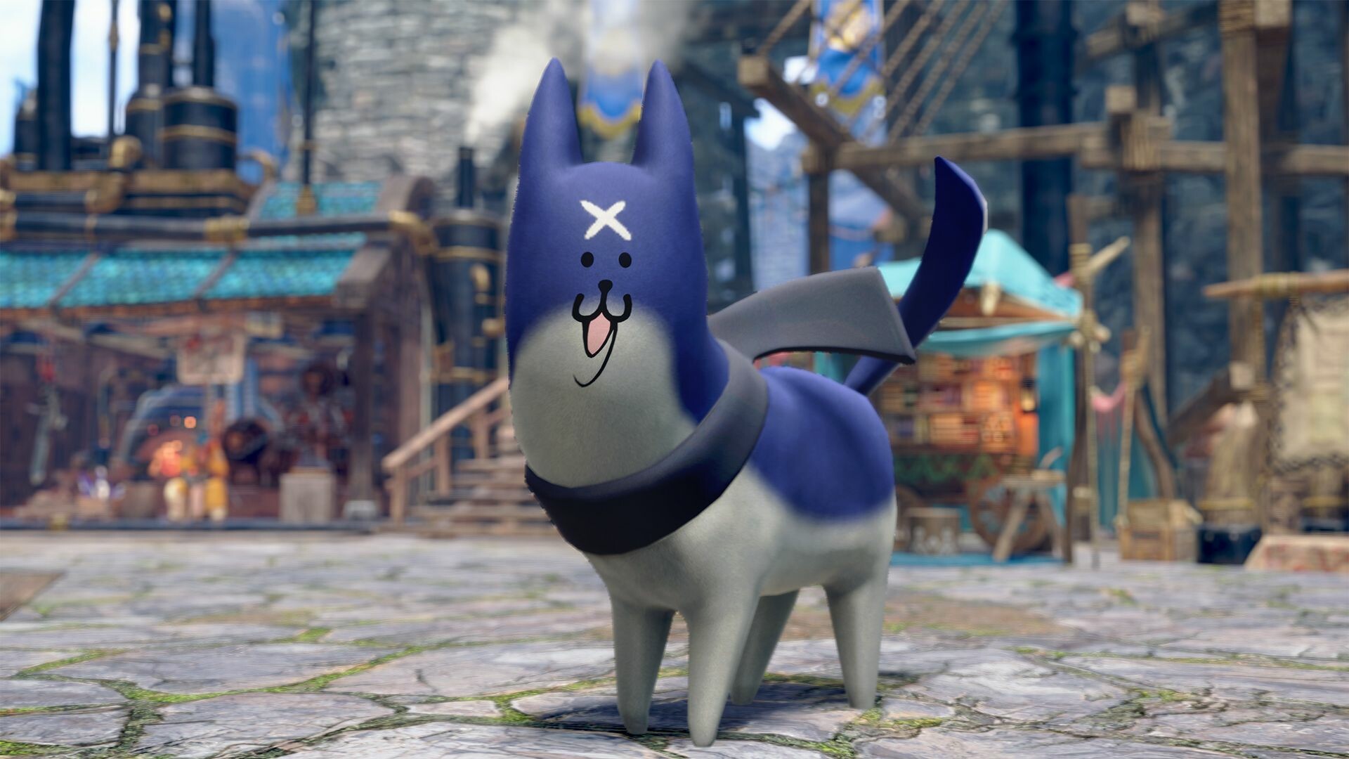 Monster Hunter Rise - "Pup R." Palamute layered armor set on Steam