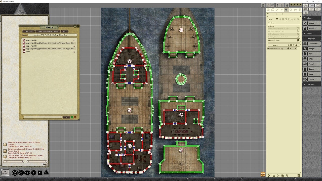 Fantasy Grounds Pathfinder Rpg Pathfinder Flip Mat Bigger Ship On
