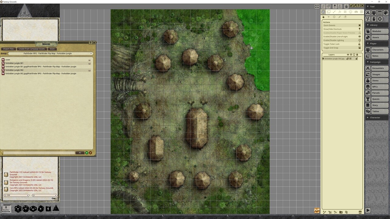 Fantasy Grounds Pathfinder Rpg Pathfinder Flip Mat Forbidden