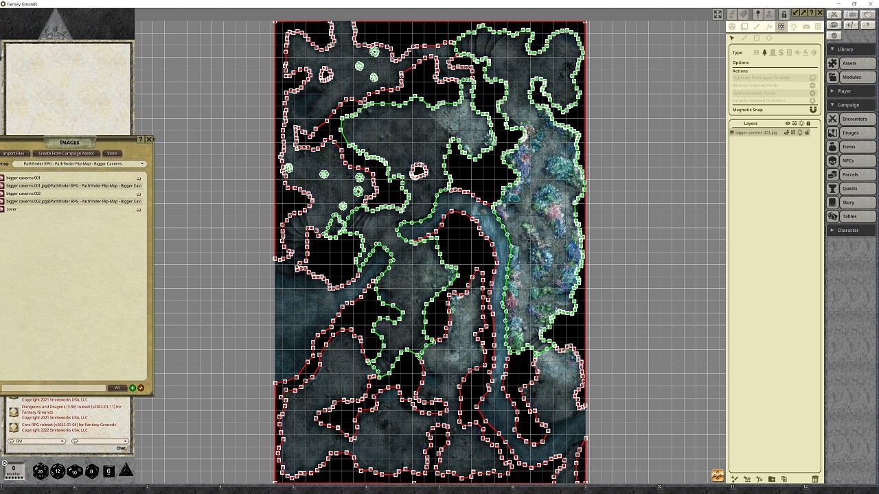 Fantasy Grounds Pathfinder Rpg Pathfinder Flip Mat Bigger Caverns