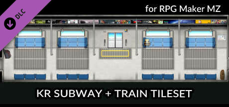 RPG Maker MZ - KR Transportation Station - Subway and Train Tileset on ...