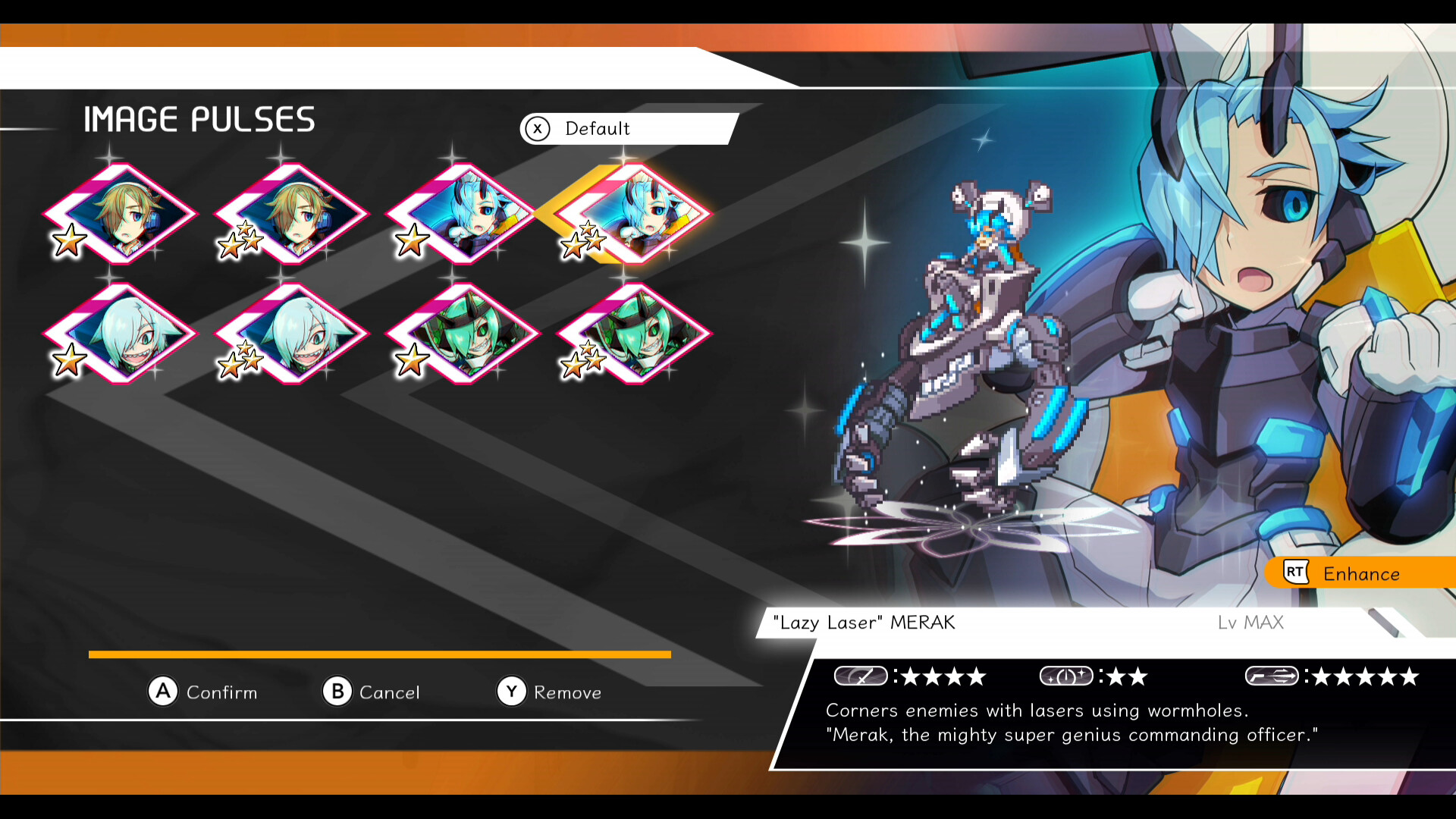 Azure Striker Gunvolt 3 Ex Image Pulses Merak And Teseo Pack On Steam