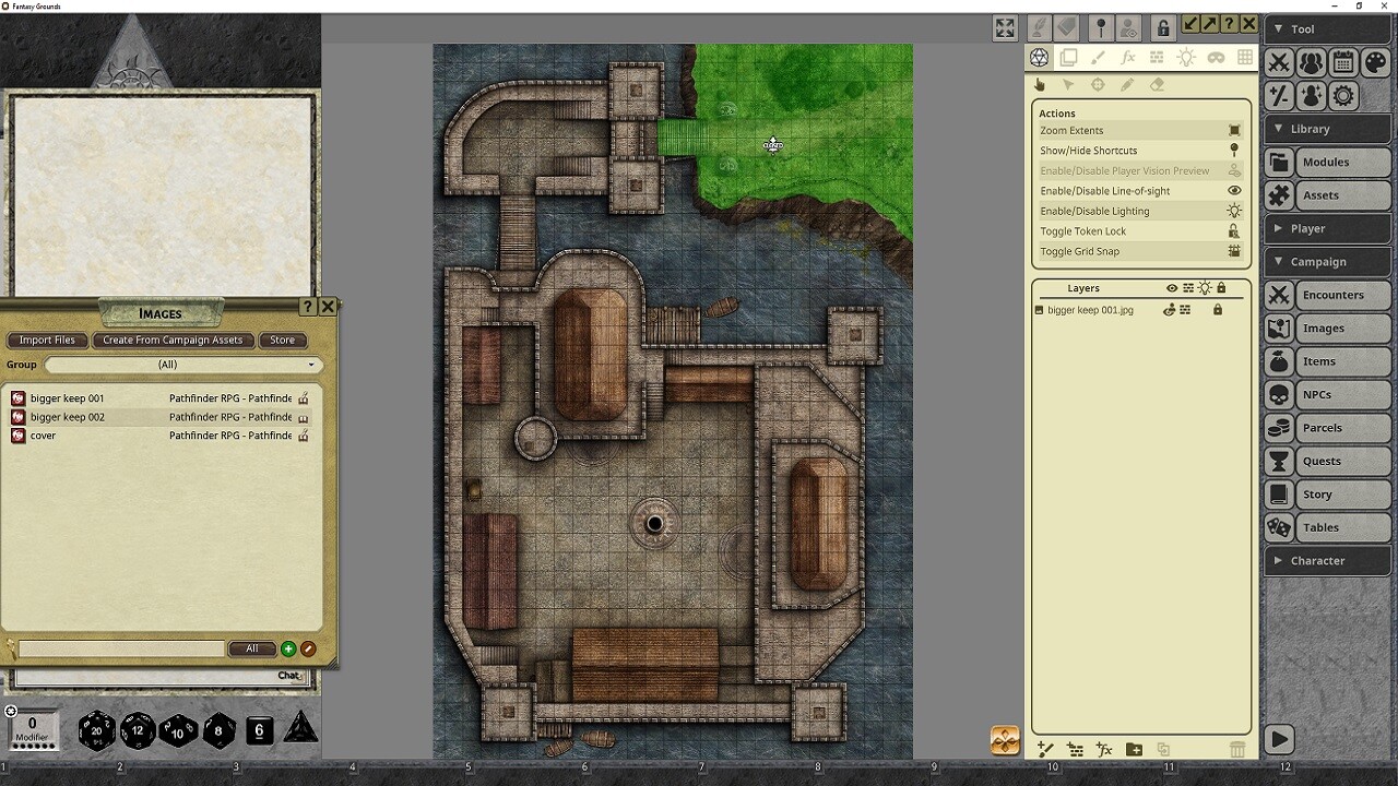 Fantasy Grounds Pathfinder Rpg Pathfinder Flip Mat Bigger Keep On