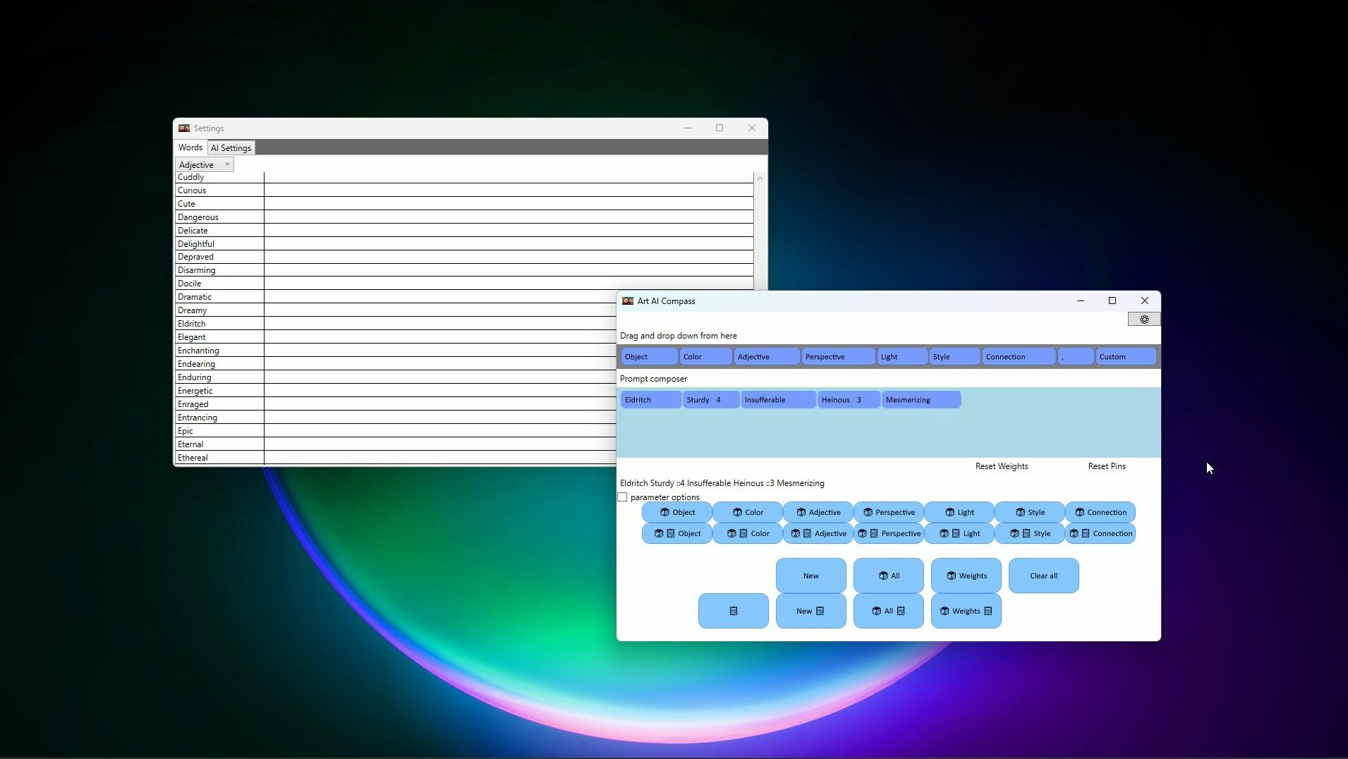 Art AI Compass: Prompt Generator & Manager · 스팀