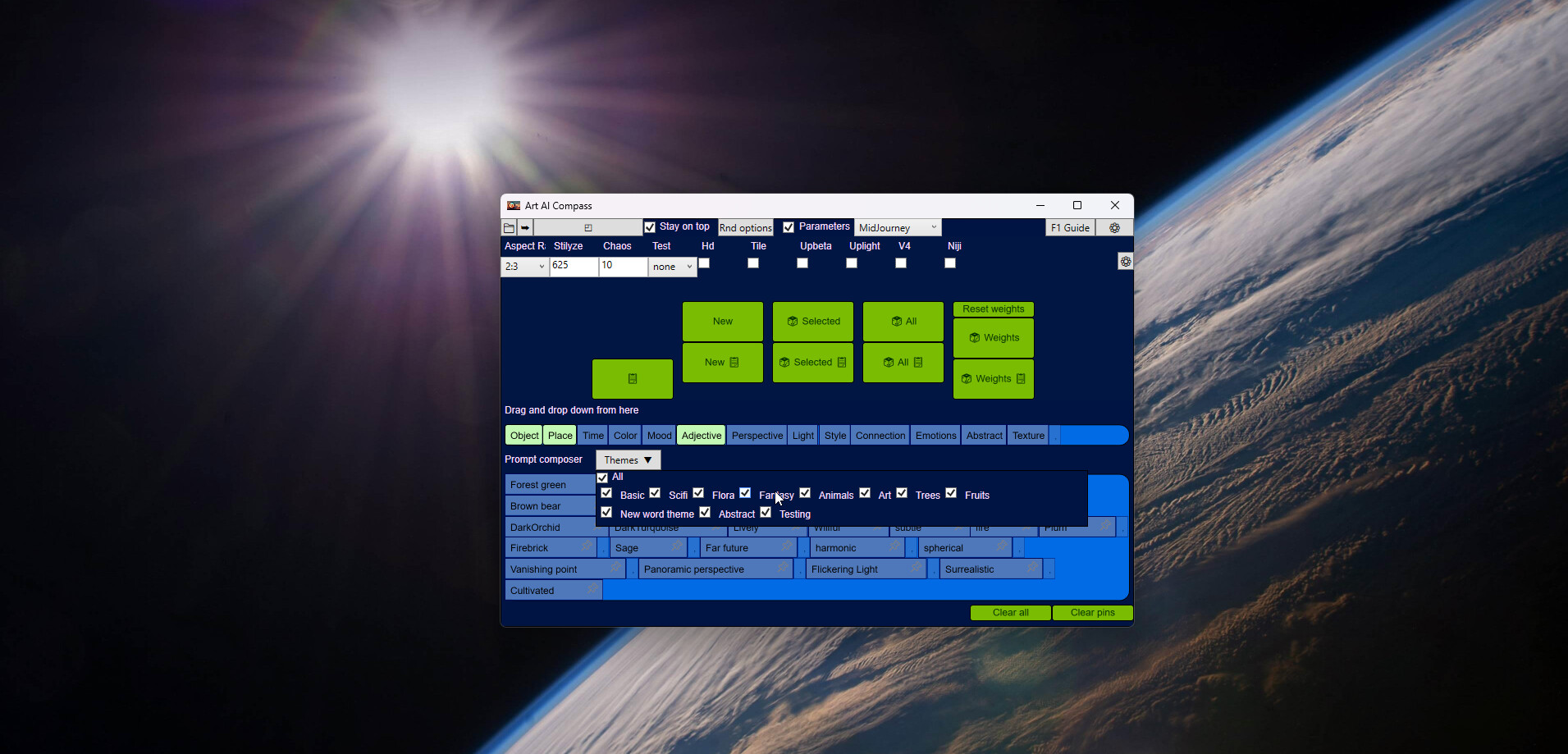 Art AI Compass: Prompt Randomizer & Manager on Steam