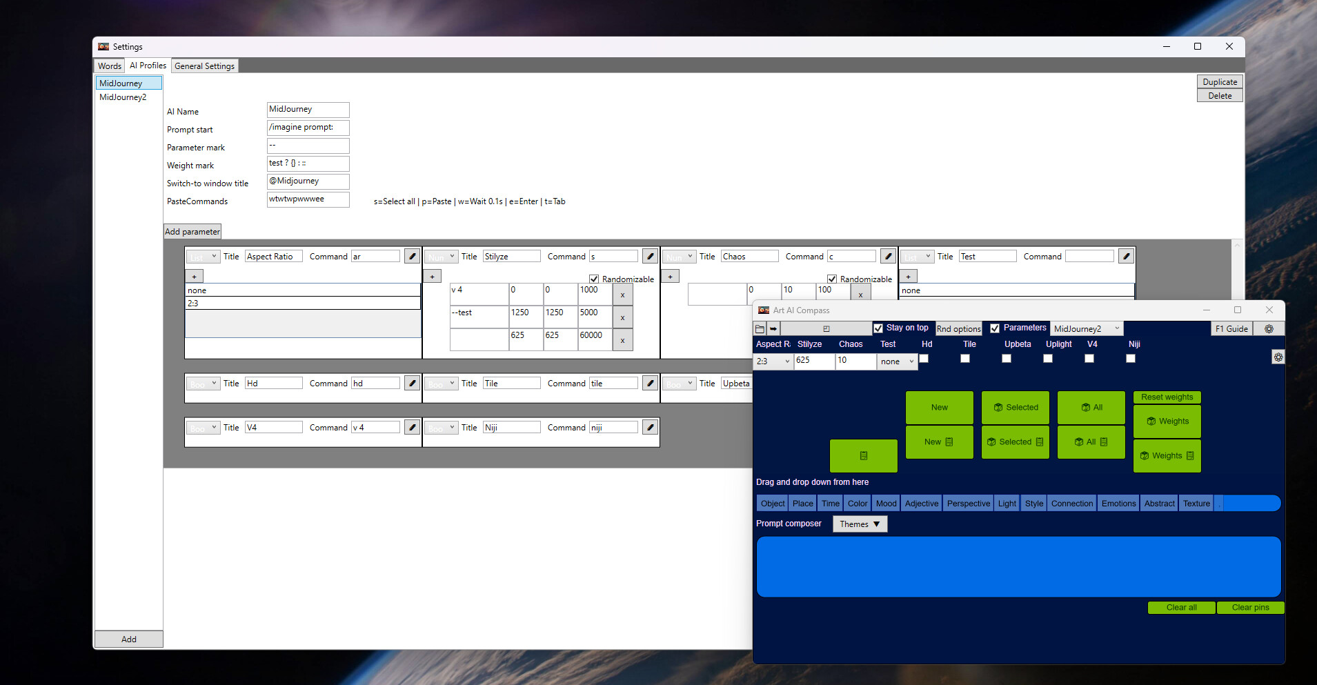 Art AI Compass: Prompt Randomizer & Manager on Steam