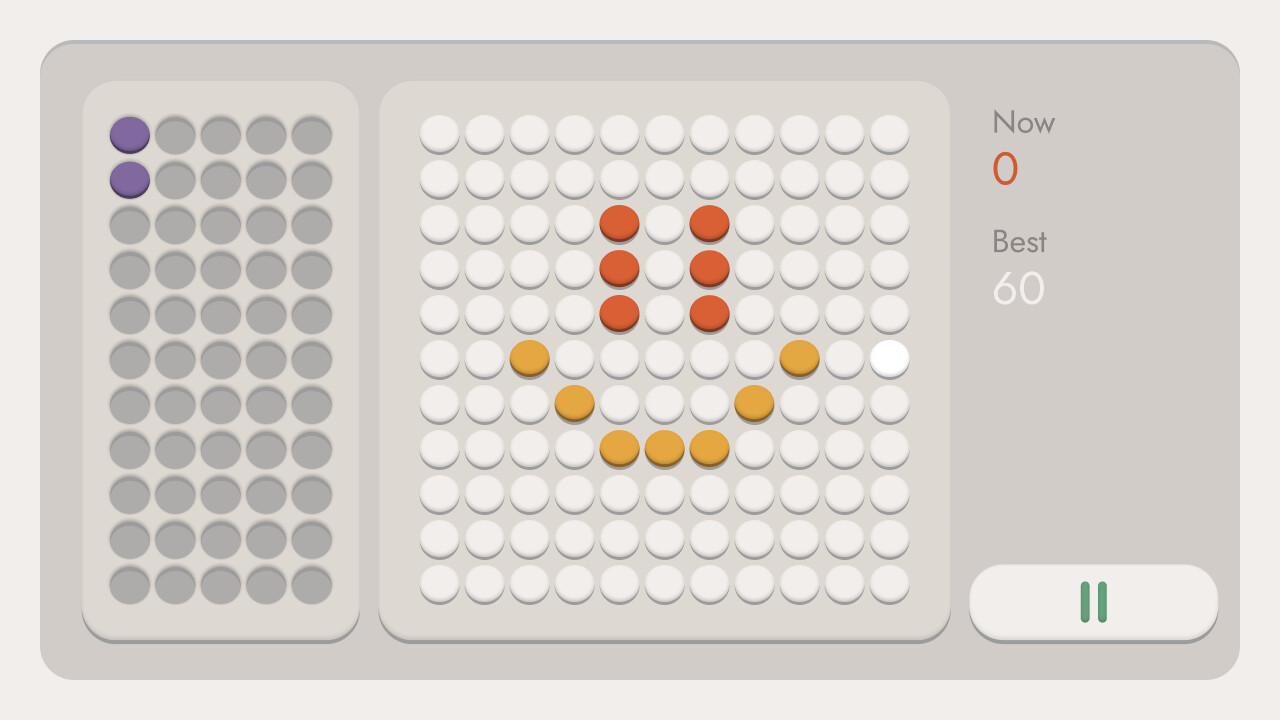 Dots in line on Steam