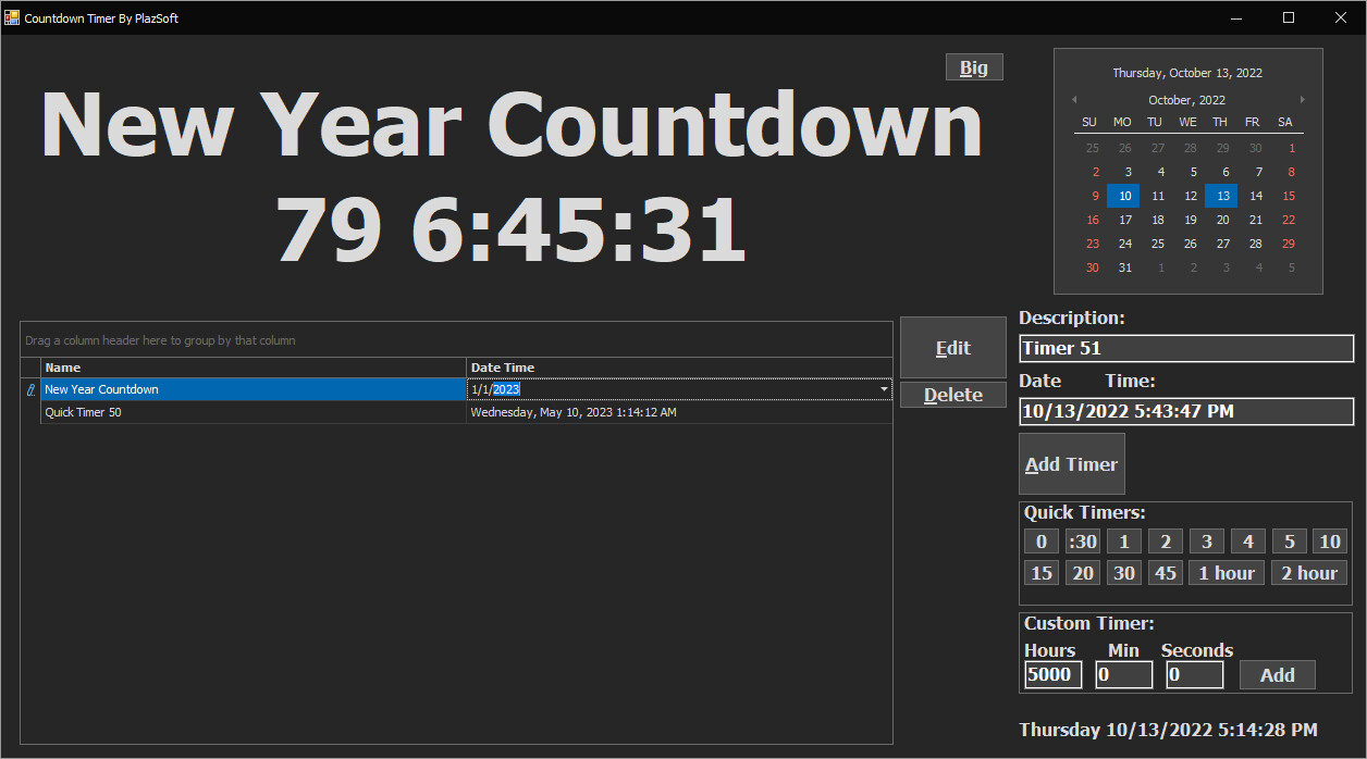 Countdown Timer su Steam