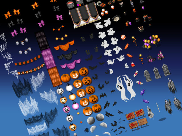 Rpg Maker Mz Kr Halloween Party Tileset On Steam