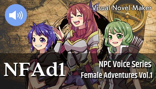 Visual Novel Maker - NPC Female Adventurers Vol.1 on Steam