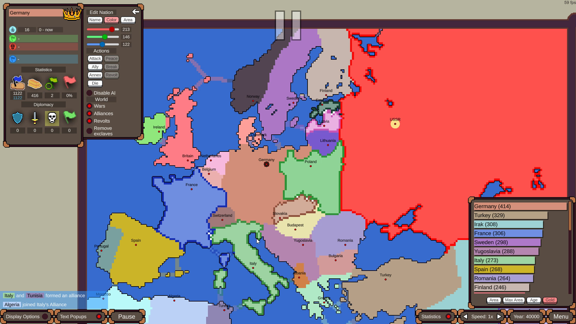 Ages of Conflict: World War Simulator op Steam