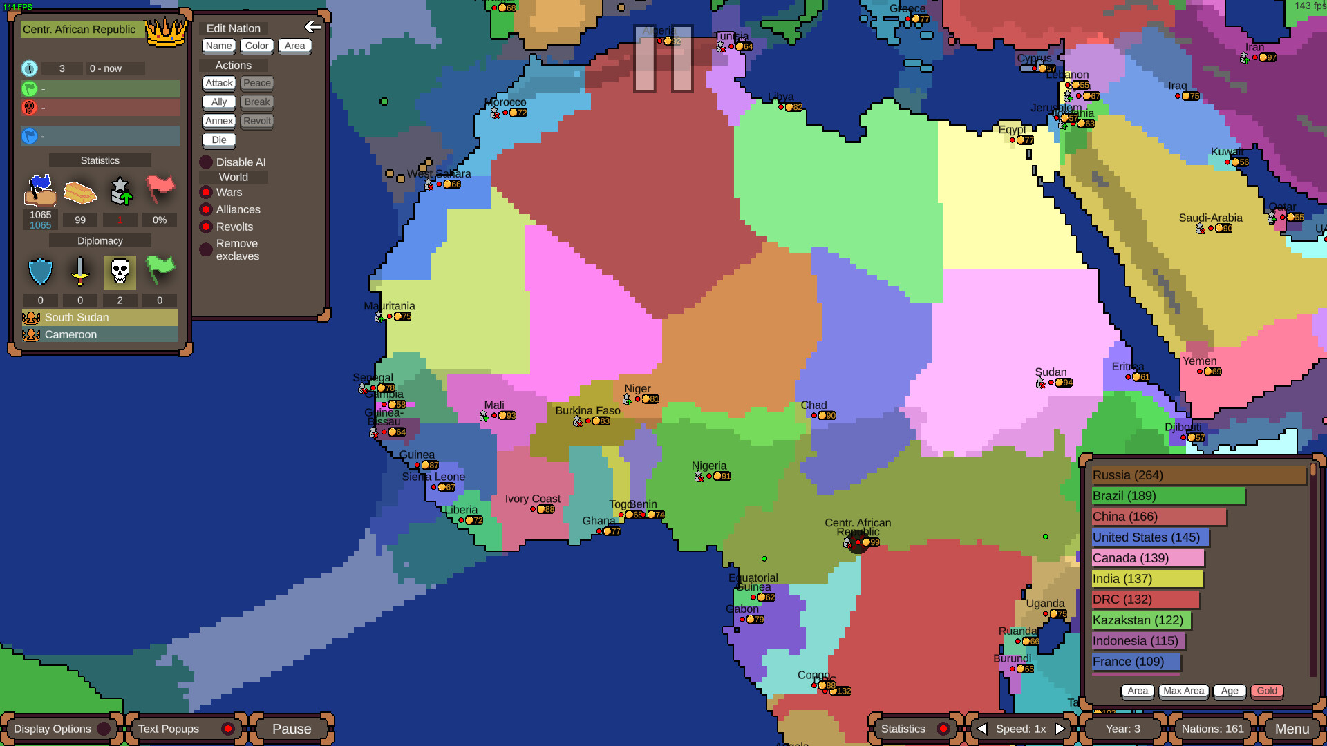 Ages of Conflict: World War Simulator pe Steam