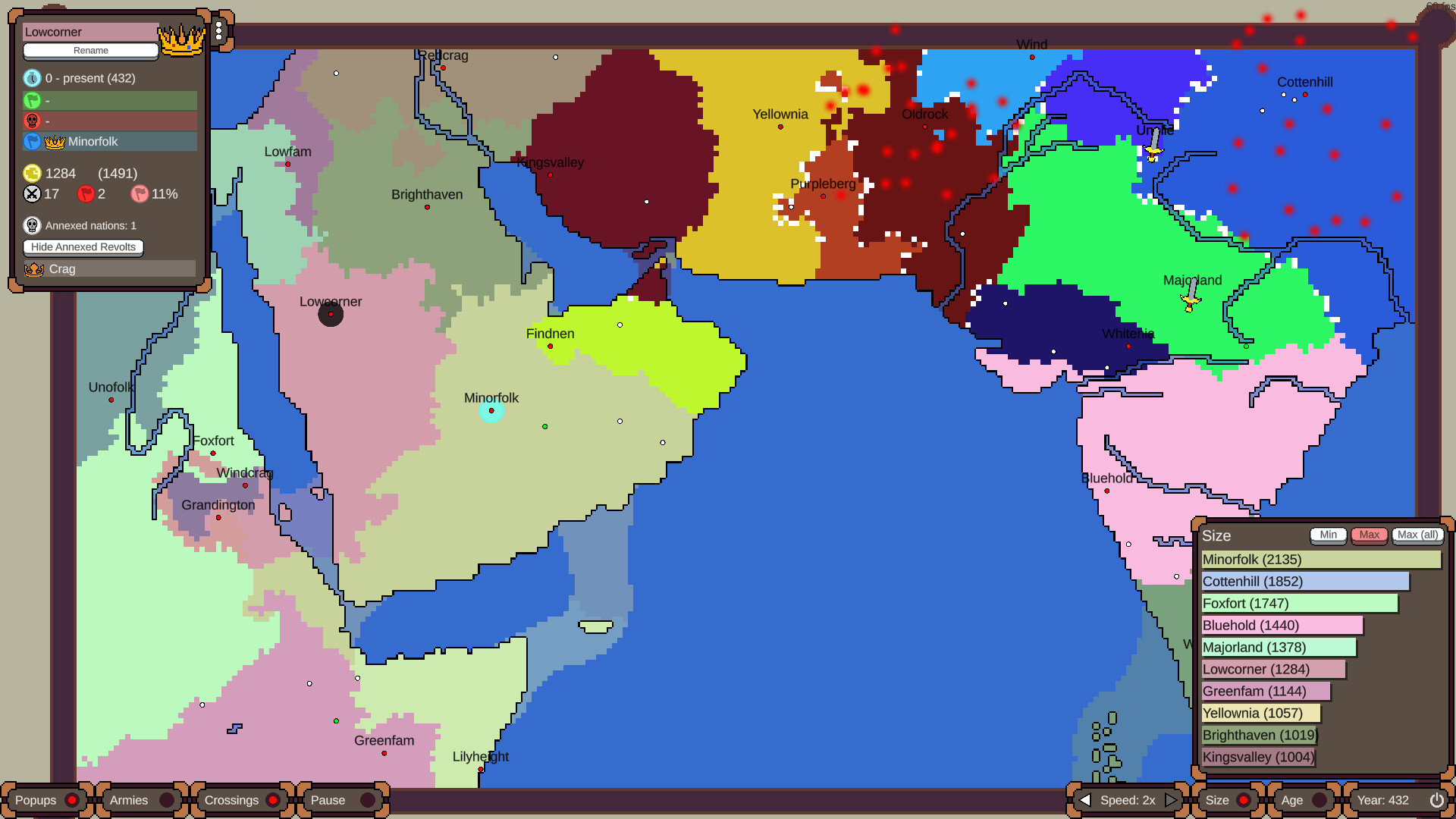 Ages of Conflict: World War Simulator pe Steam