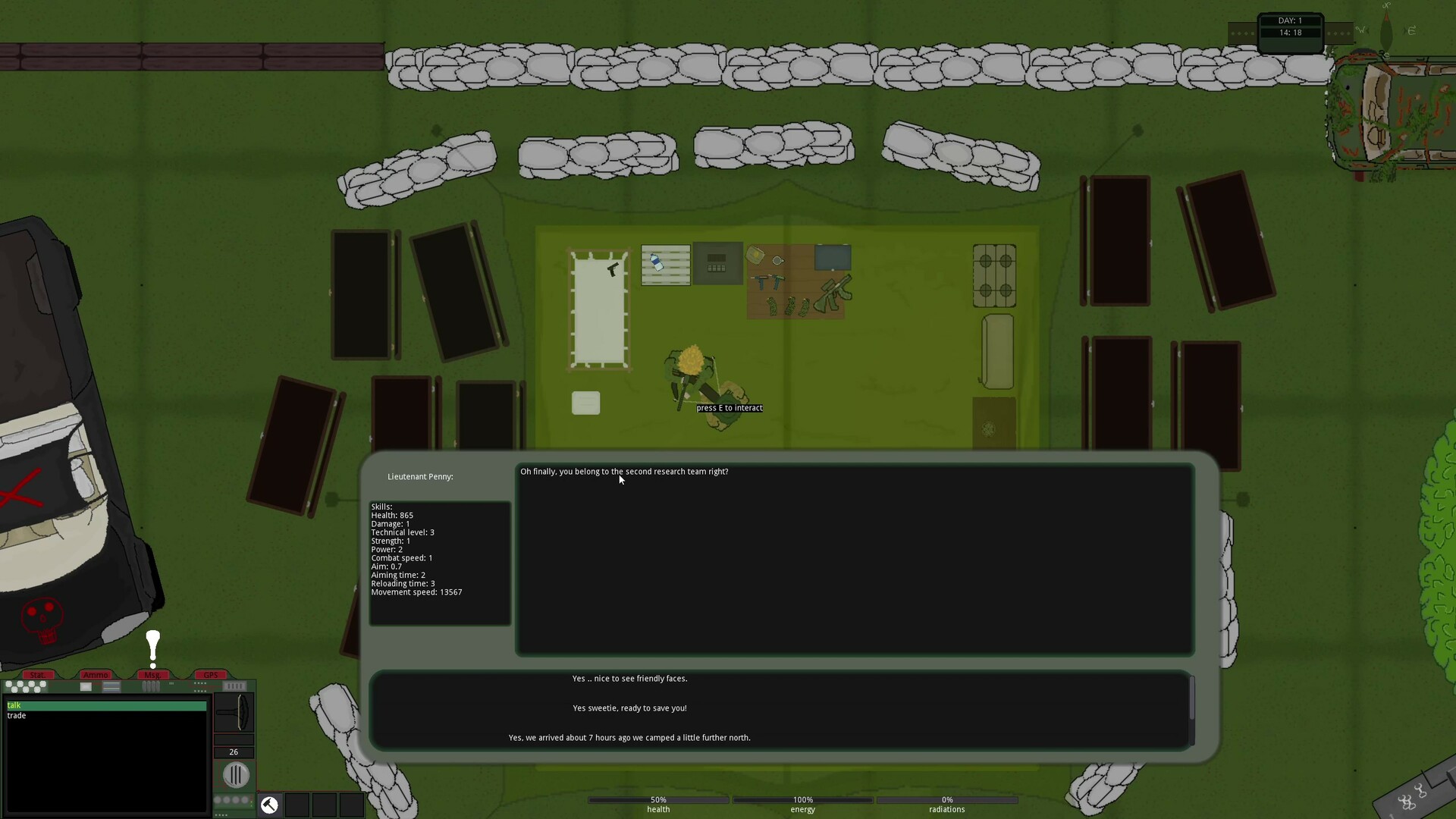 The expedition squad on Steam